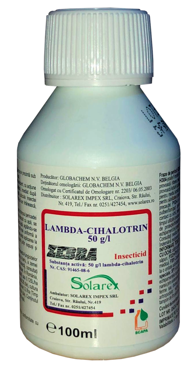 Zebra Lambda-Cihalotrin - 100ml | MonAmi Agro Magazin Online