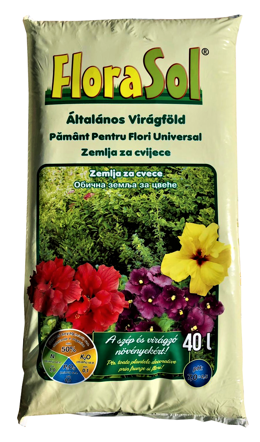 Pamant pentru flori - 50l | MonAmi Agro Magazin Online